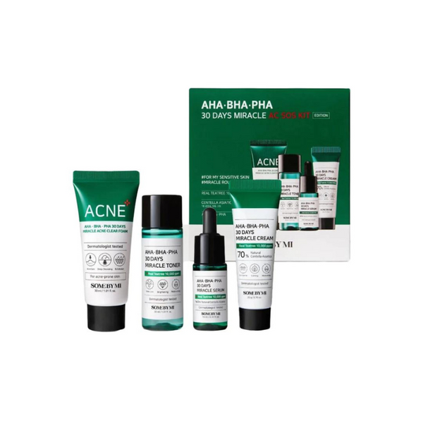 AHA BHA PHA 30 Days Miracle Ac Sos Kit – COSMETICARY